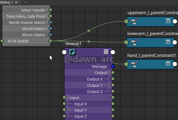 [Maya]Rigging 08 - IK FK Switch